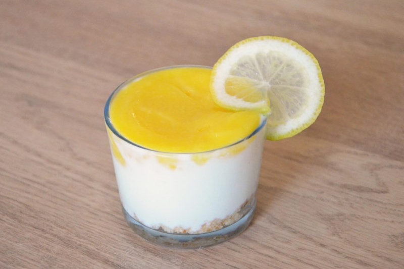 Crème de citron au fromage blanc - Association Miam